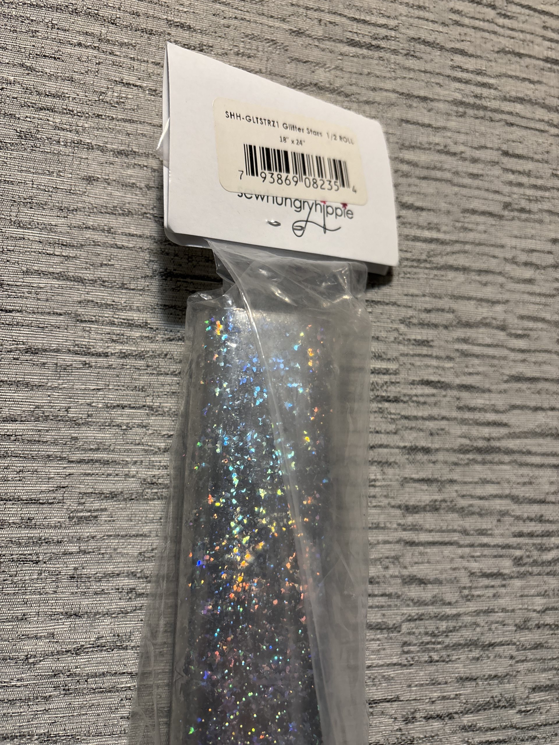 Sewhungryhippie Glitter Stars Vinyl | Sew Materialistic